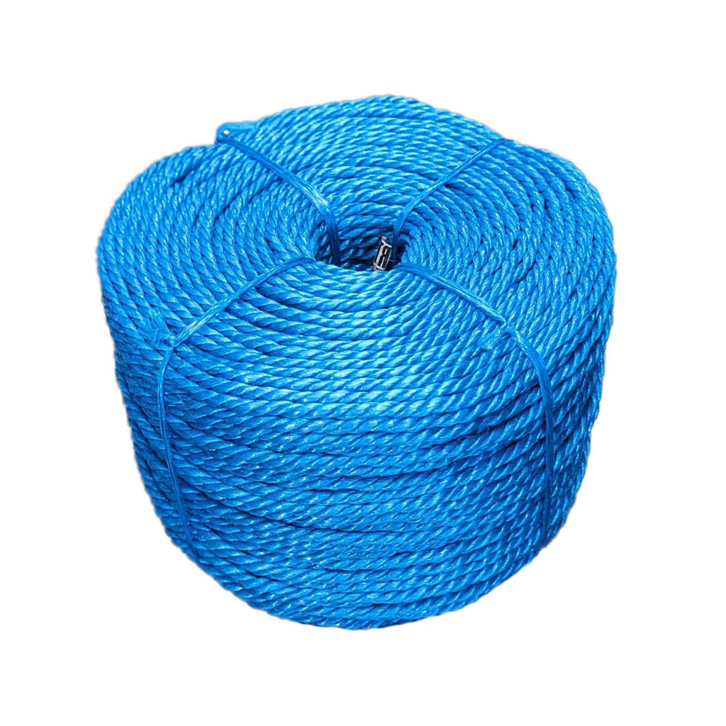 COTESI Marine Polypropelene Twisted Rope Cut lengths 6mm - Blue – Fox's ...