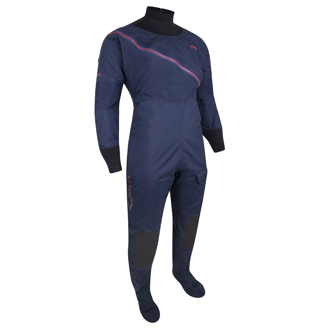 Typhoon Ezeedon Mens Front Entry Drysuit 2.0 With Undersuit – Fox's ...
