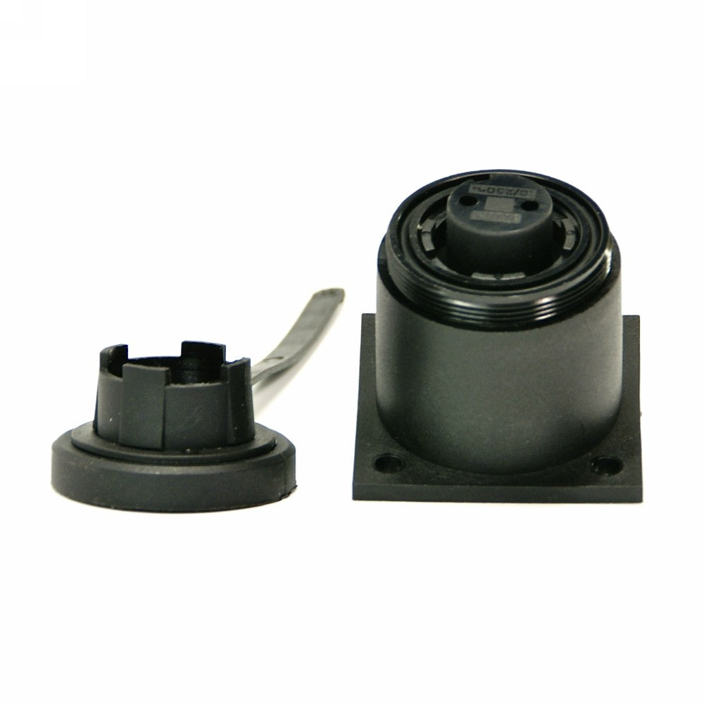 Bulgin 2 pin bulkhead socket and cap – Fox's Chandlery