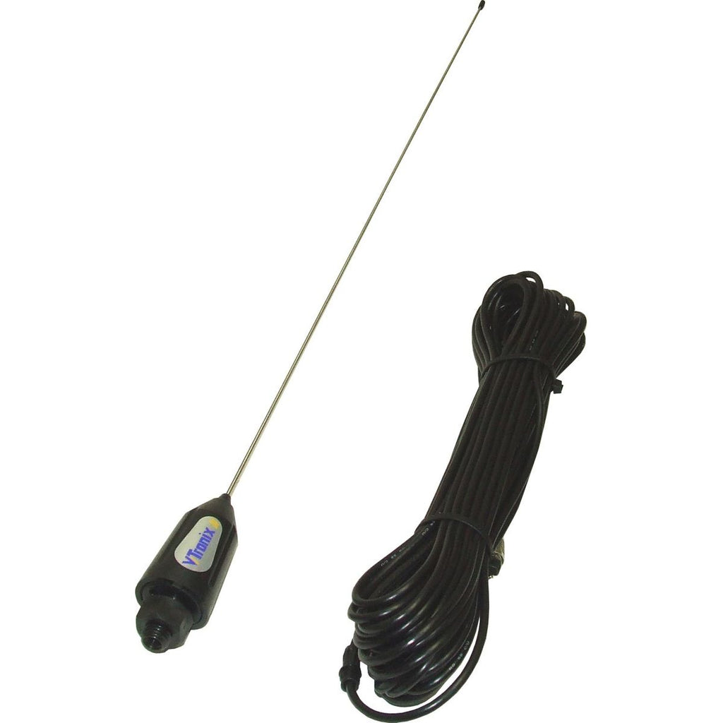 V-Tronix YWX Whipflex Stainless Steel Whip Antenna with 20m cable – Fox ...