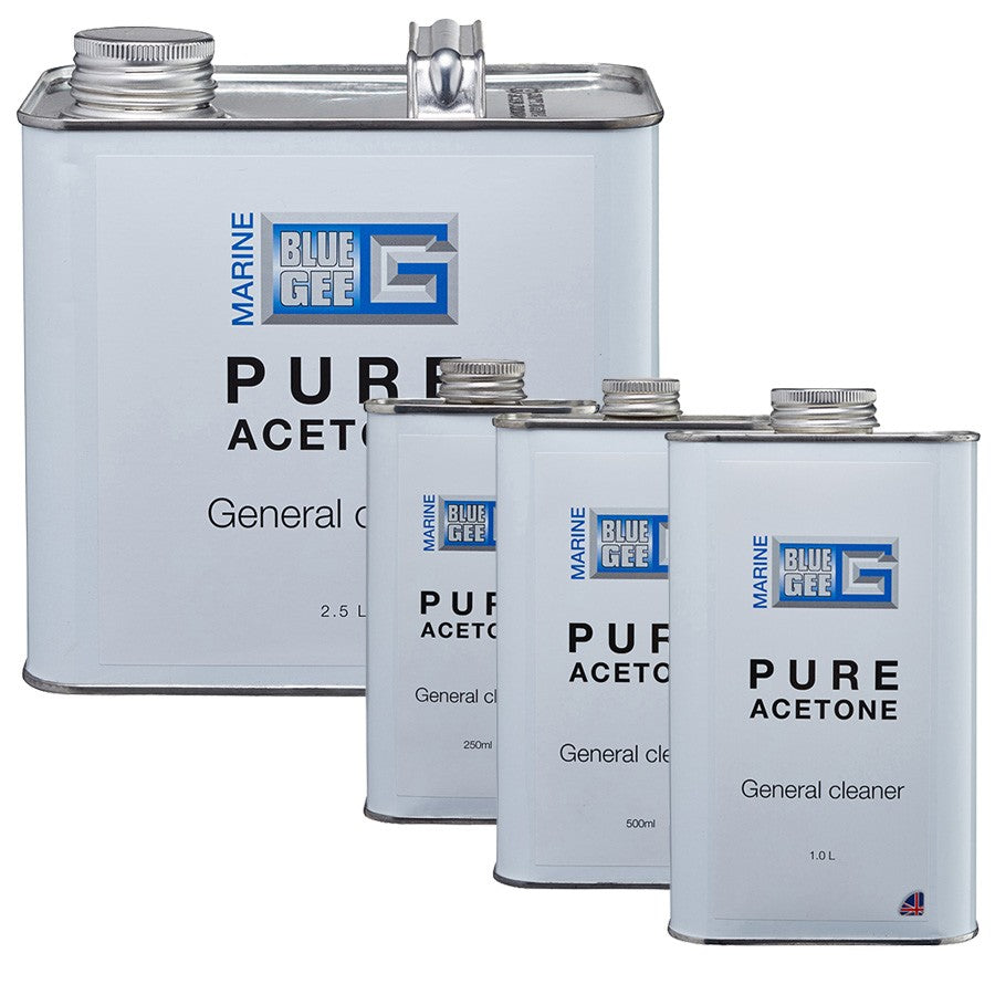 Blue Gee Pure Acetone – Fox's Chandlery