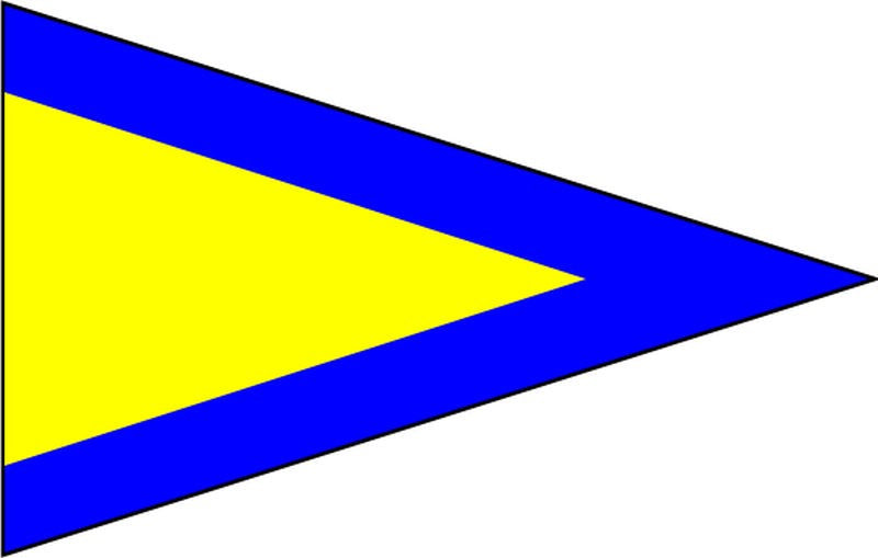 International Code Flag ICS Substitute Flag – Fox's Chandlery