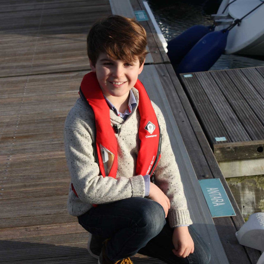 Crewsaver CrewFit 150N Junior Lifejacket Automatic with Harness – Fox's ...