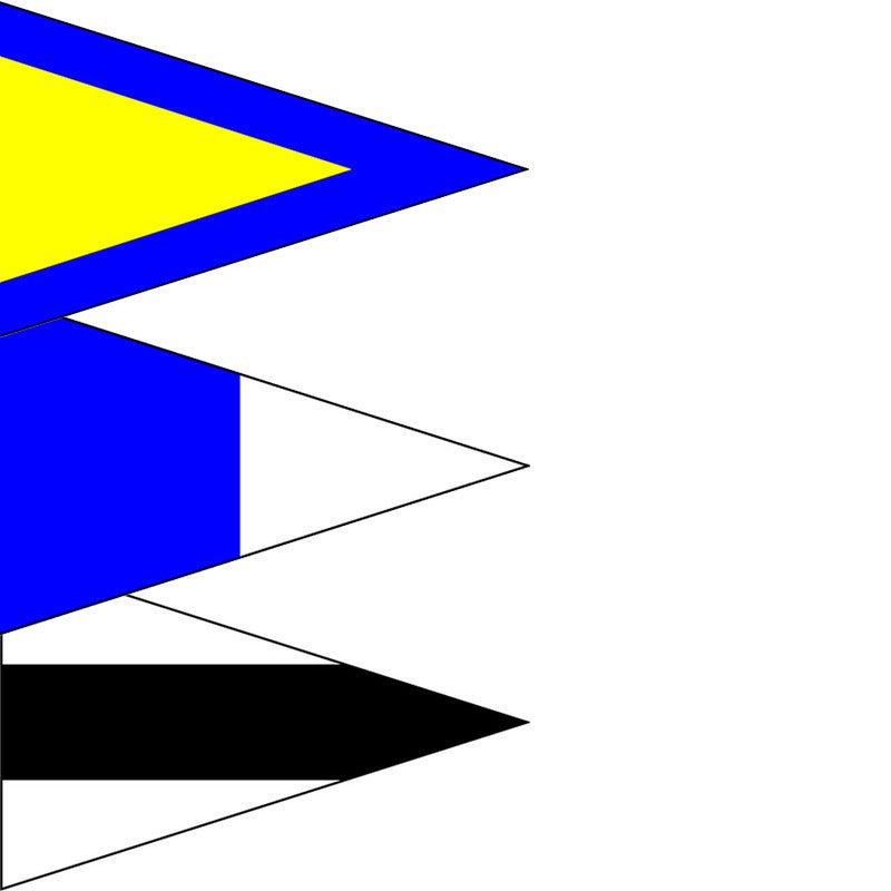 International Code Flag ICS Substitute Flag – Fox's Chandlery