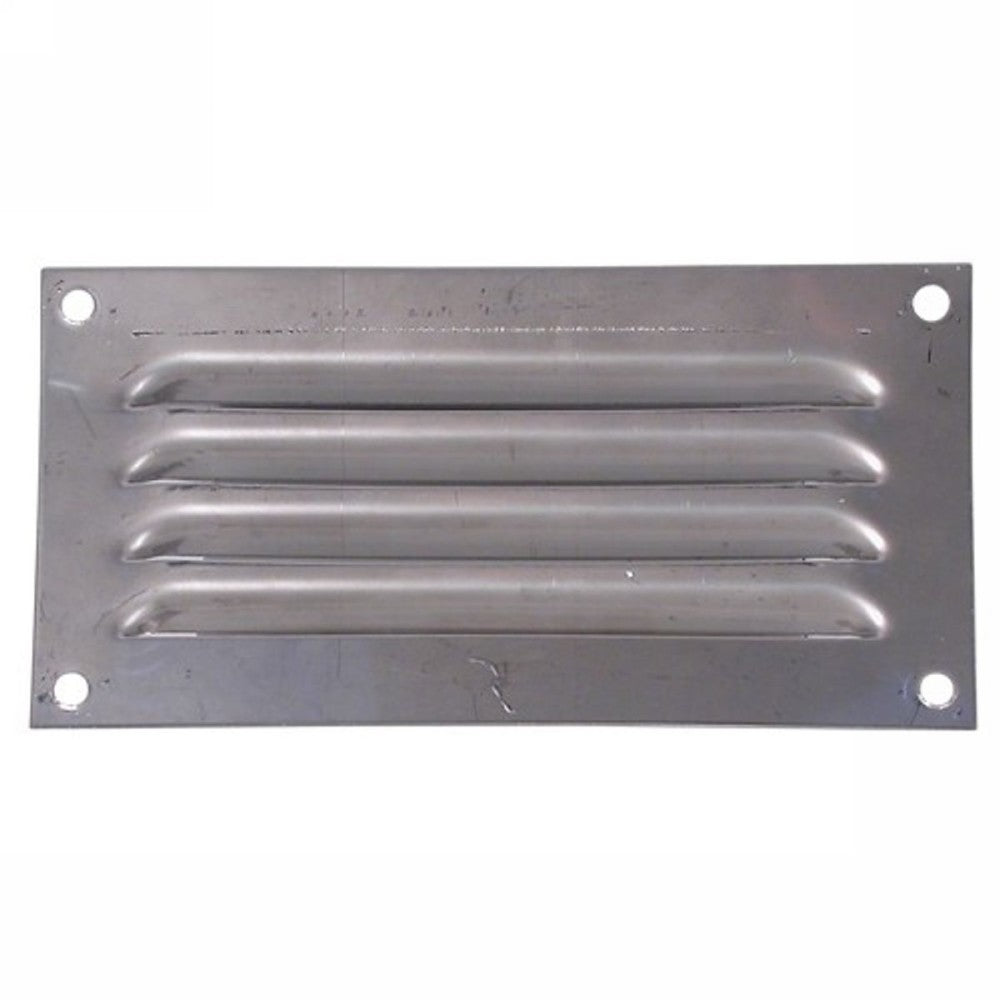 Louvered Vent Stainless Steel - 6" x 3" - Fox's Chandlery