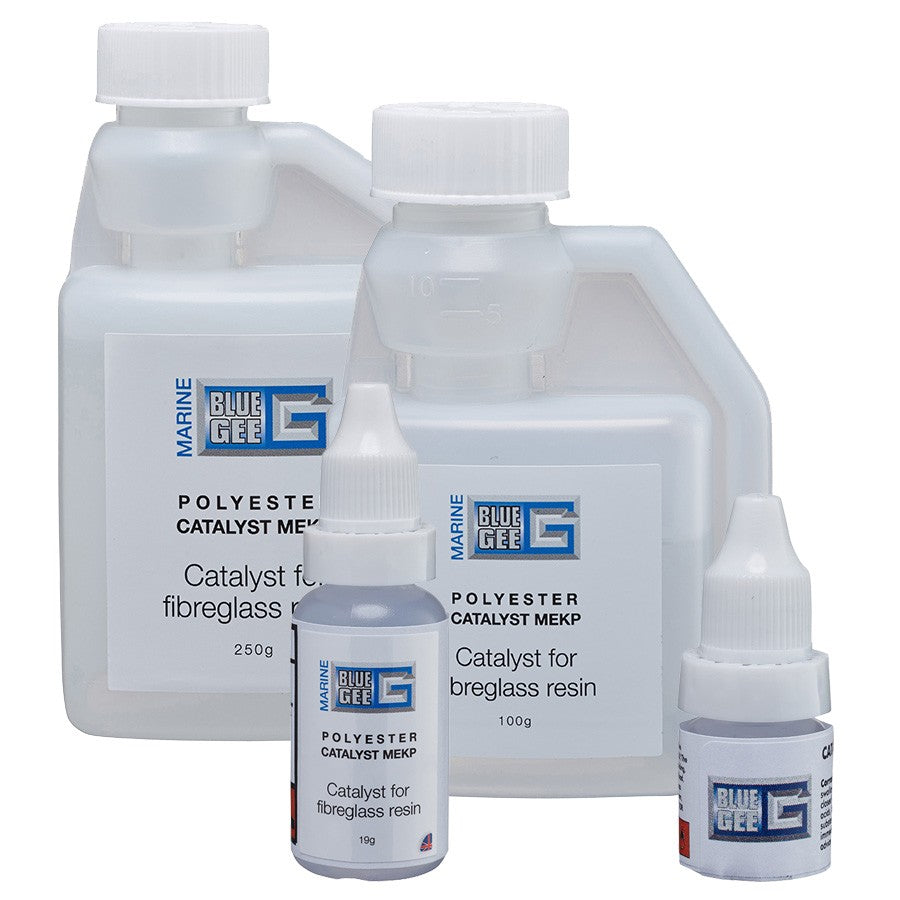 Blue Gee polyester Catalyst MEKP for Fibreglass Resin – Fox's Chandlery