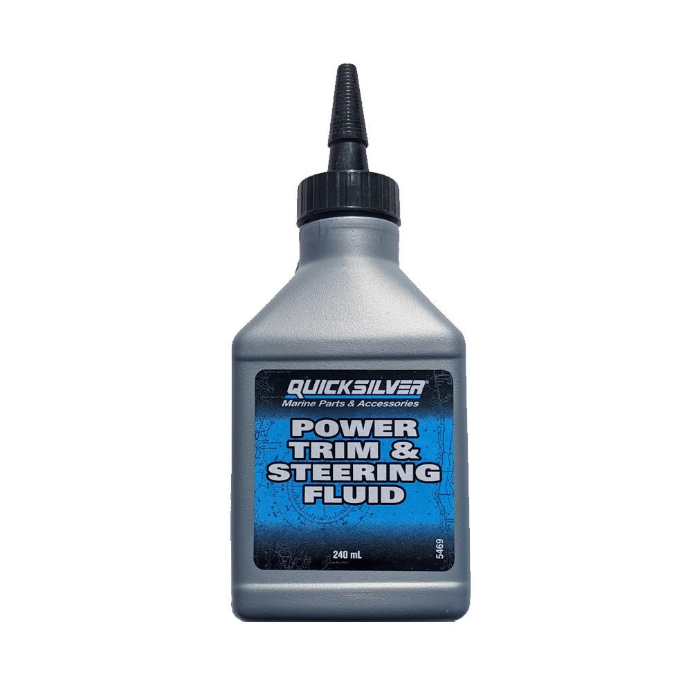 Quicksilver Power Trim and Steering Fluid 240ml – Fox's Chandlery