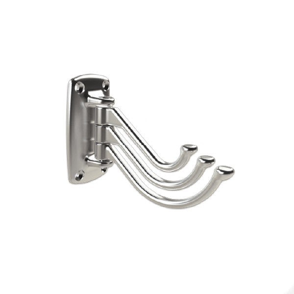 Chrome Treble Coat Hook – Fox's Chandlery