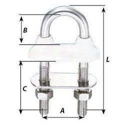 Wichard Watertight U Bolt Black Long – Fox's Chandlery