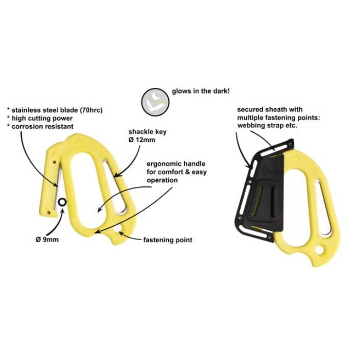 Wichard Line Cutter With Shackle Key – Fox's Chandlery